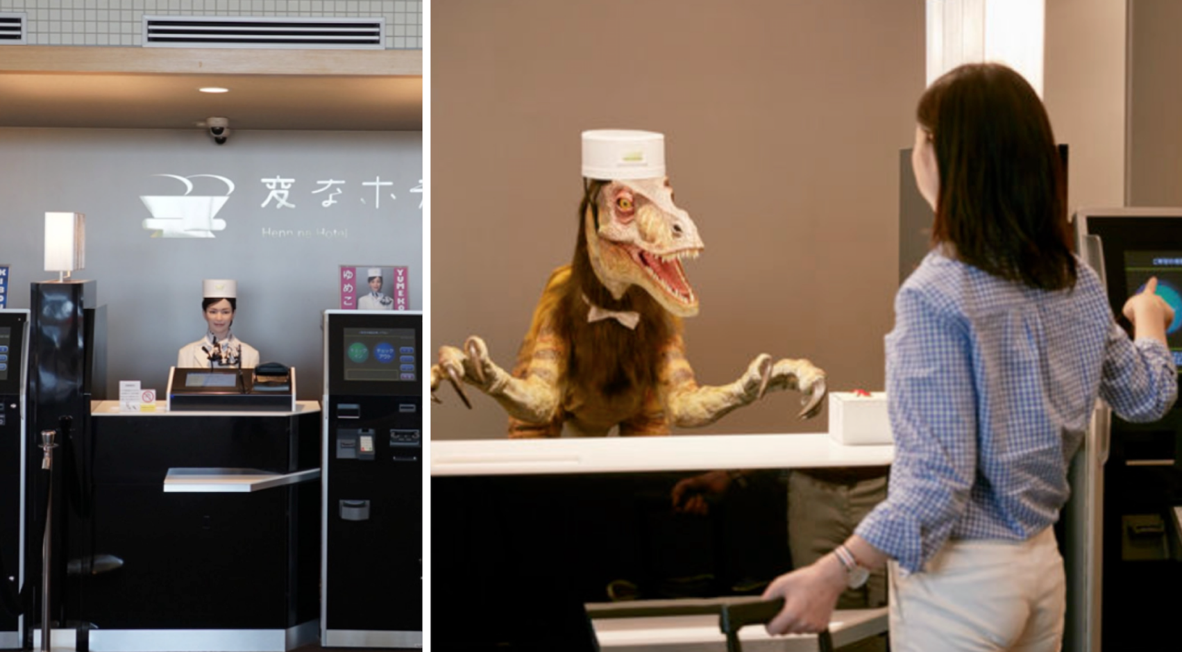 Checka in på världens första hotell som drivs av robotar - Vagabond